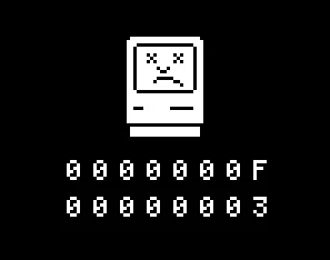 Sad Mac Error Codes - RetroTechCollection